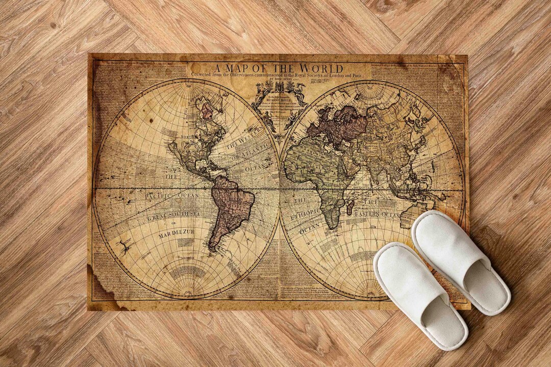 Old World Map Rugs, Old World Map Rug, Vintage World Map Rugs, Map Rugs ...