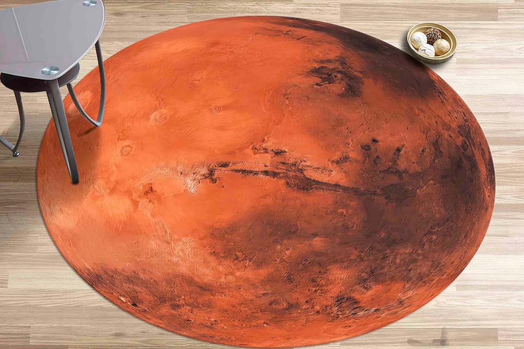 Mars Rugs, Modern Rugs, Space Themad Rug, View Rug, Personalized Rug ...