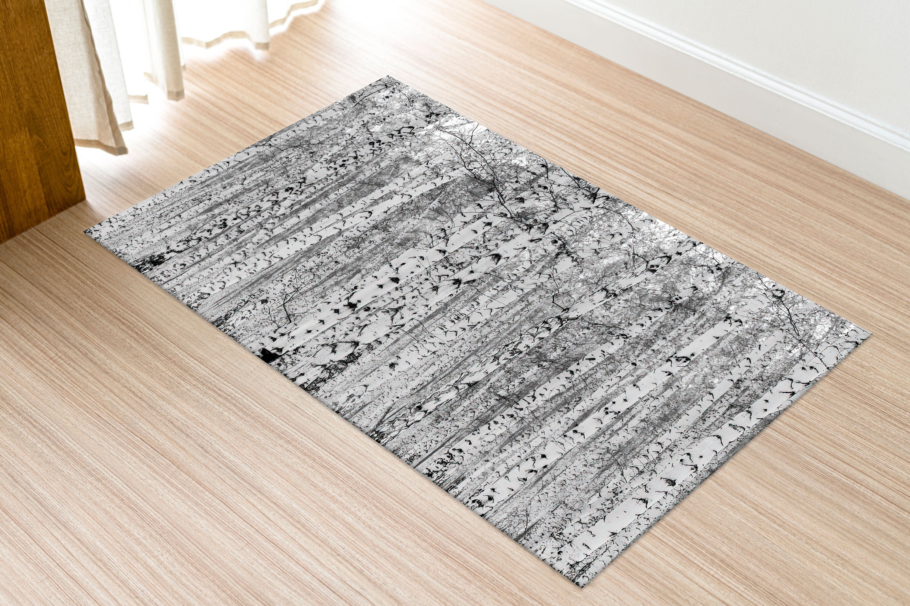 Birch Forest Rugs, Birch Forest Rug, Forest Landscape Rug, View Rugs ...