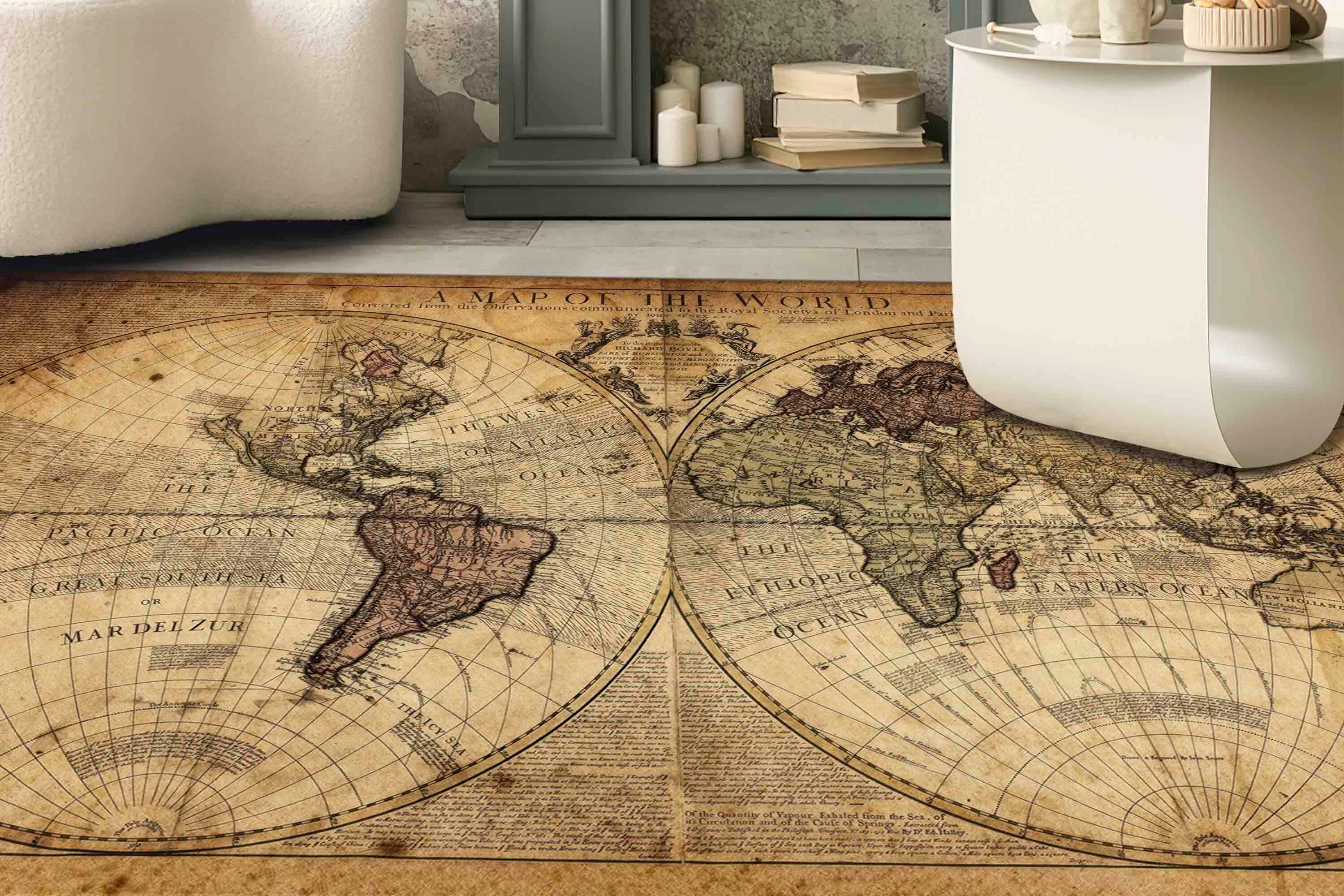 Old World Map Rugs, Old World Map Rug, Vintage World Map Rugs, Map Rugs ...
