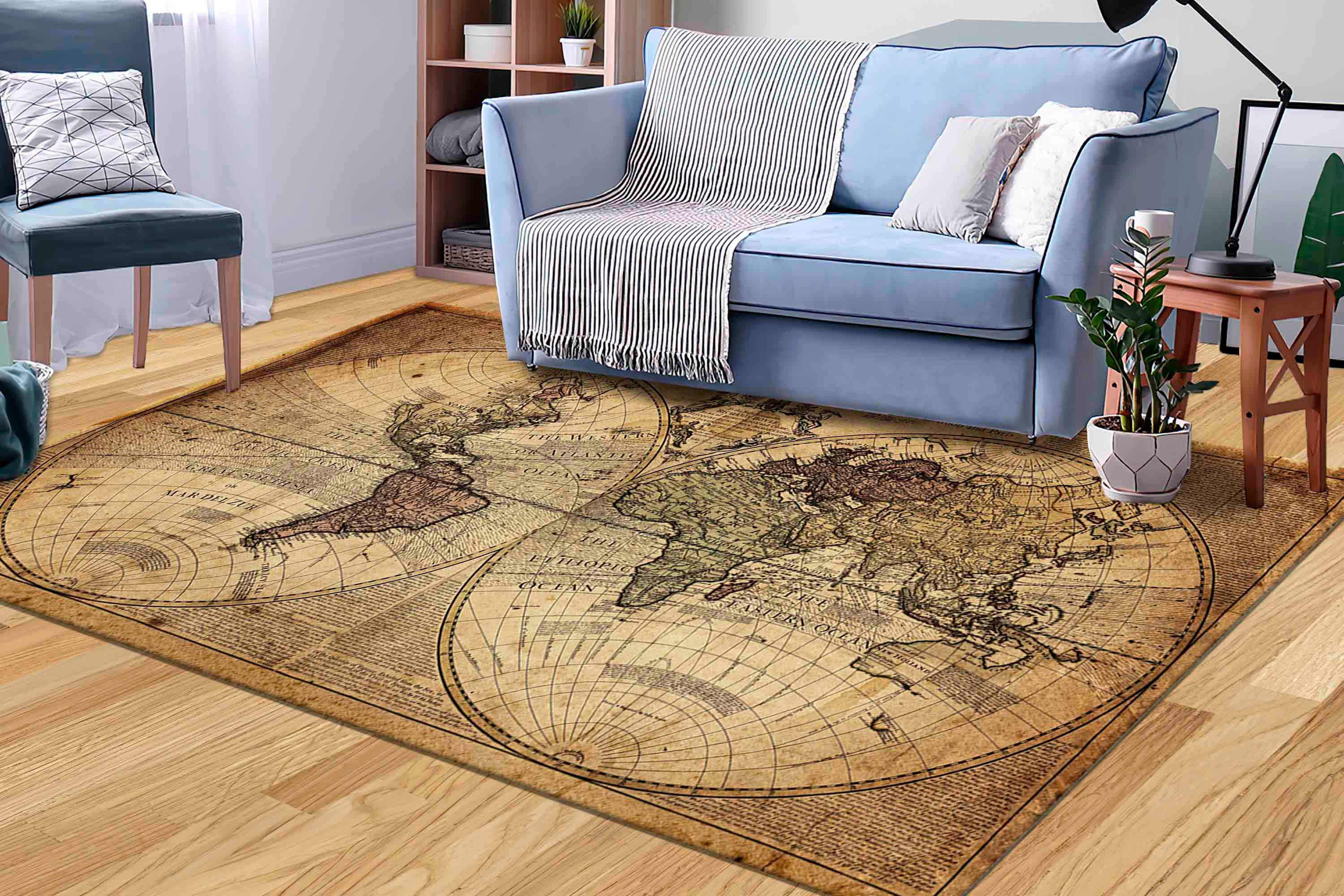 Old World Map Rugs, Old World Map Rug, Vintage World Map Rugs, Map Rugs ...