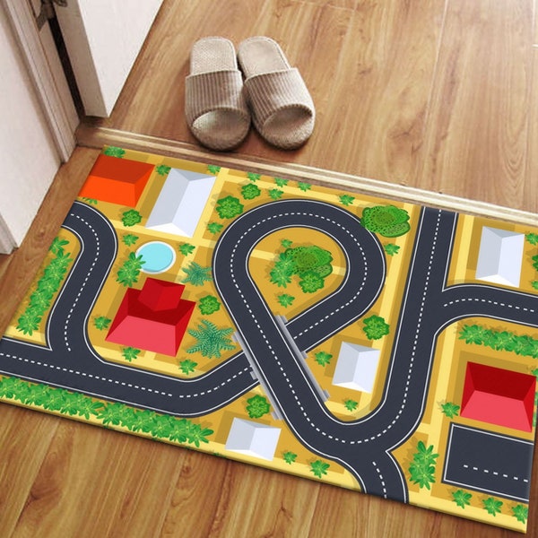 Car Road Rug - Etsy