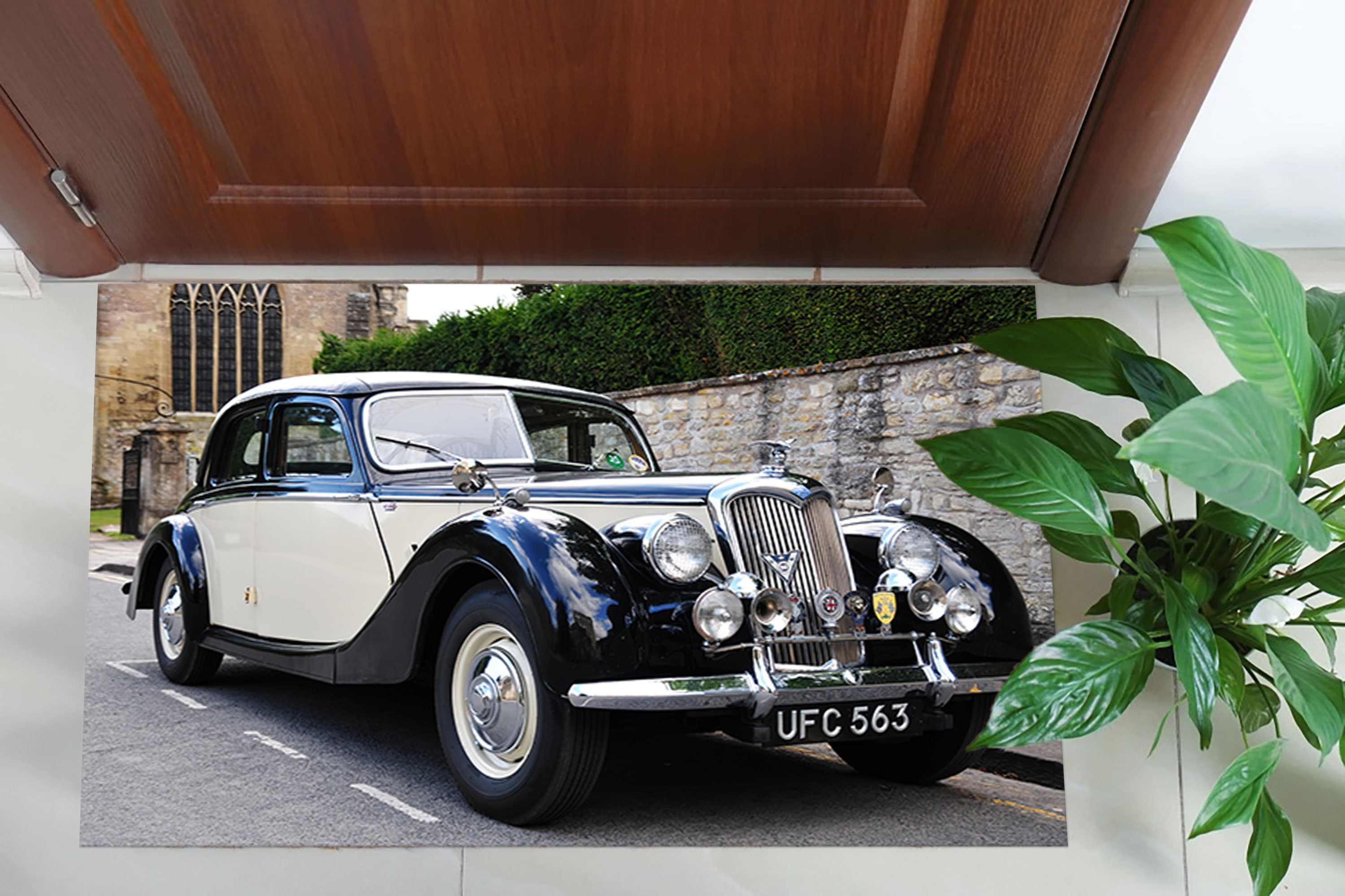 Retro Car Rugs, Old Car Rugs, Vintage Car Rugs, Car Rug, Anti-slip ...