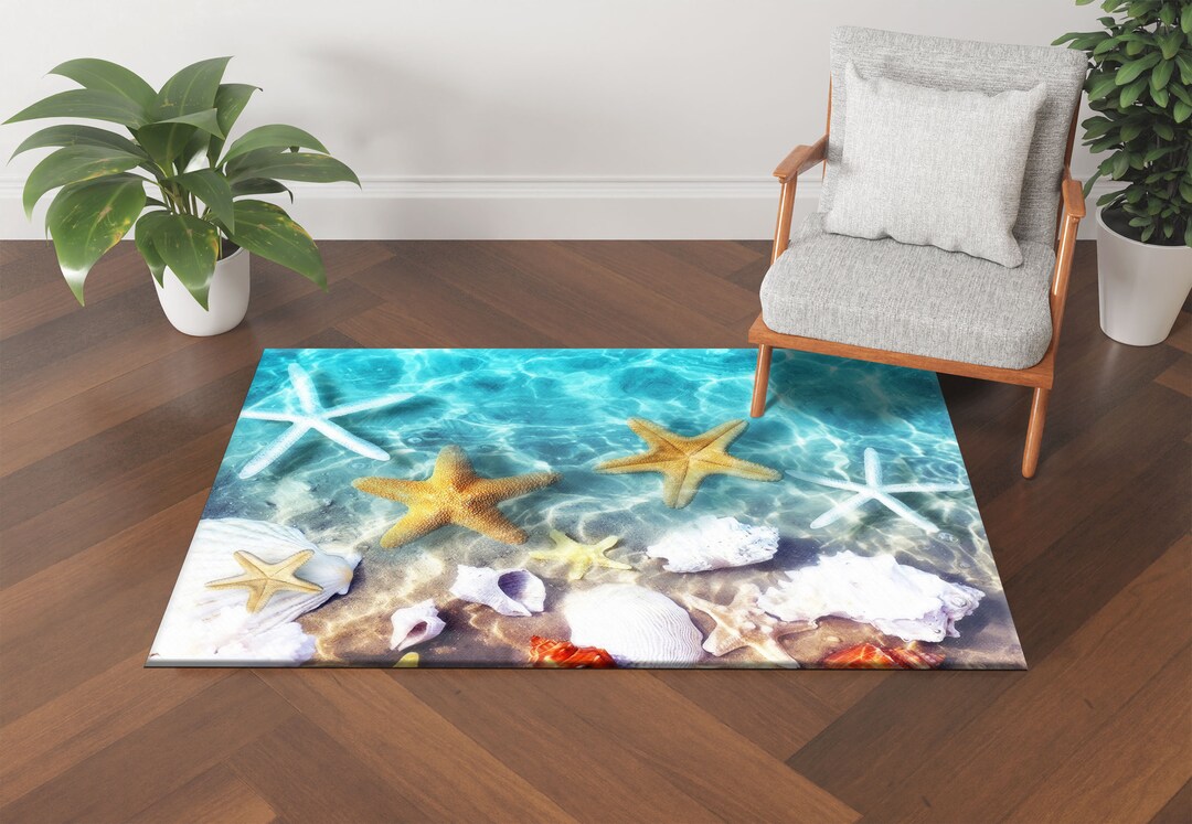 Tropical View Rugs, Tropical Rugs, Blue Rug, View Rugs, Saloon Rug ...