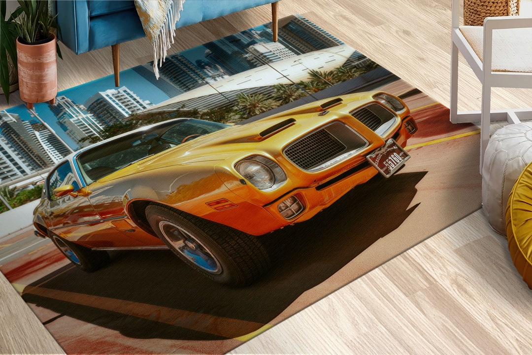 American Pontiac Car, Rugs, Pontiac Car Rugs, Antique Car Rugs, Garage ...