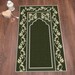 Green Prayer Rug Beige Prayer Rug Spiritual Rug Islamic - Etsy