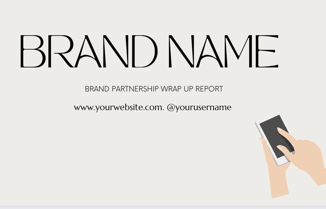 Content Creator + Influencer Brand Wrap up Report/insights/analytics ...