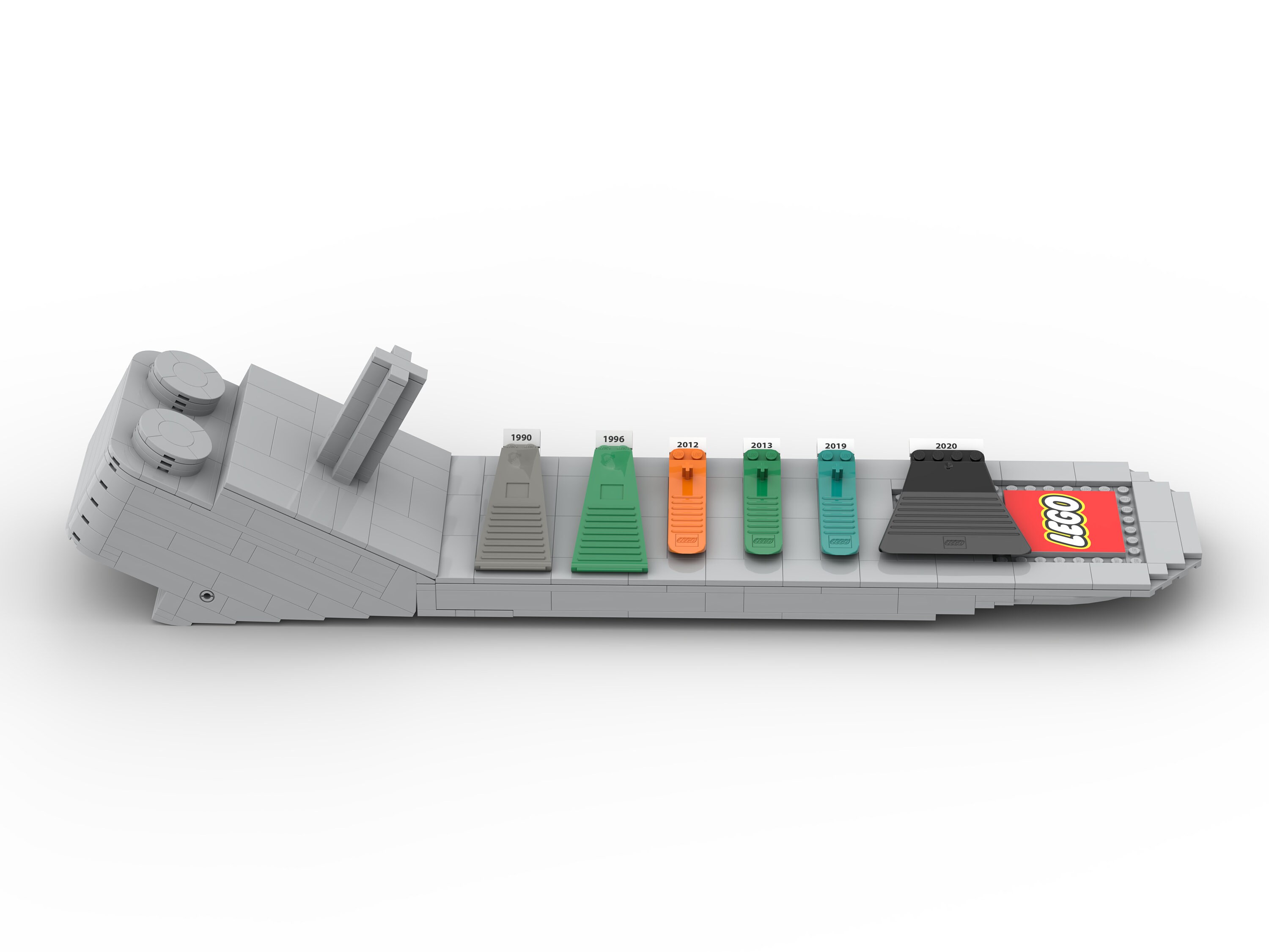 Giant Brick Separator Display - Lego MOC Building Instructions - Etsy