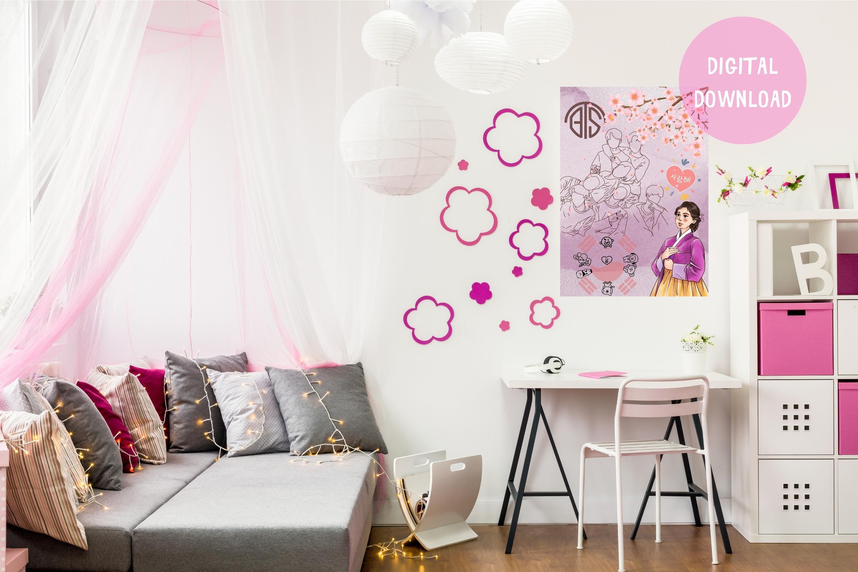 BTS Minimal Art, Bangtan Print, Bts Digital Download, Bts Poster, BTS ...