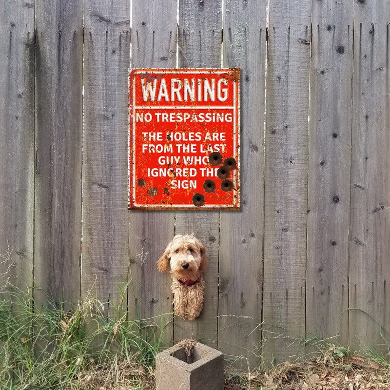 No Trespassing Sign - Etsy