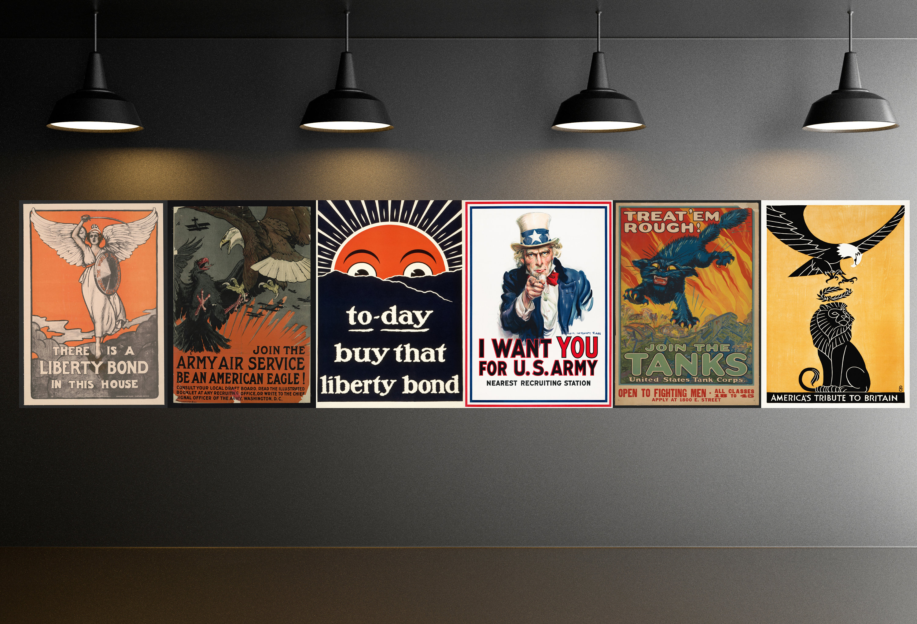 PRINTABLE Vintage Military Recruitment Posters Digital File Download ...