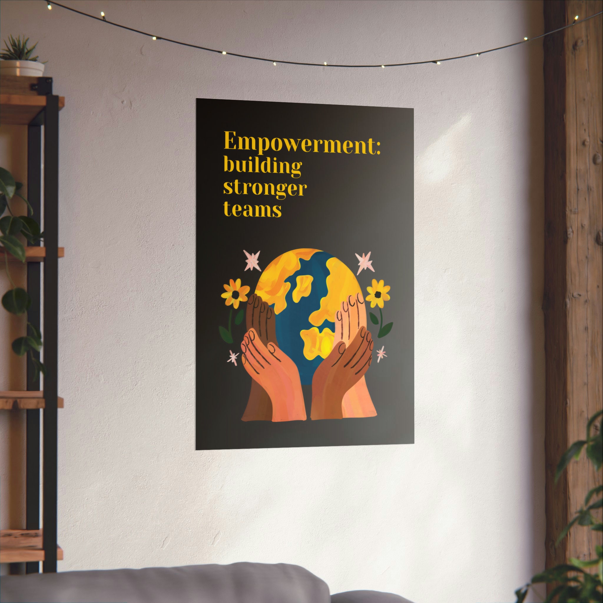 Human Resources HR Motivational Poster Empowerment Building - Etsy