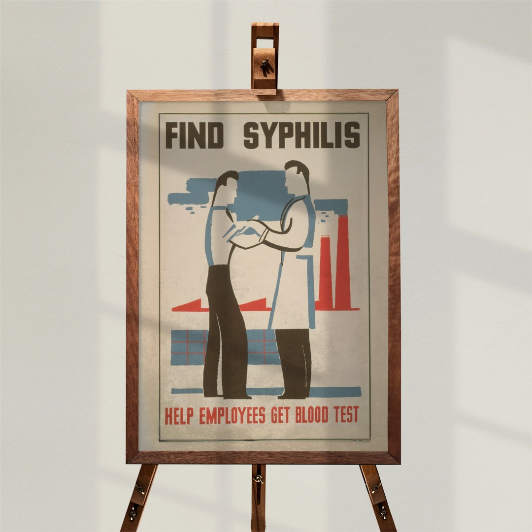 Find Syphilis Health Campaign Poster, HR Motivation Testing and ...