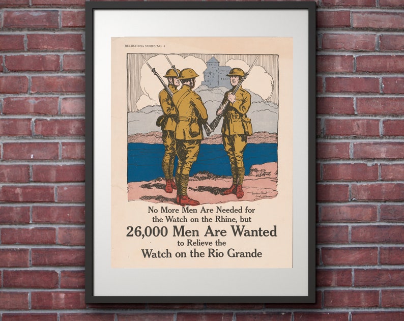 PRINTABLE Vintage Military Recruitment Posters Digital File Download ...