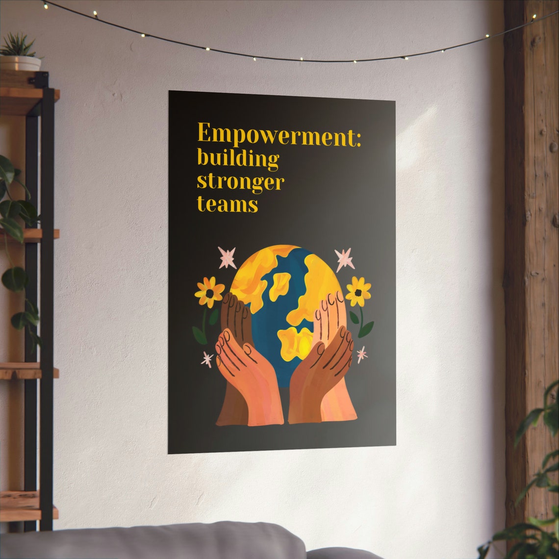 Human Resources HR Motivational Poster Empowerment Building - Etsy