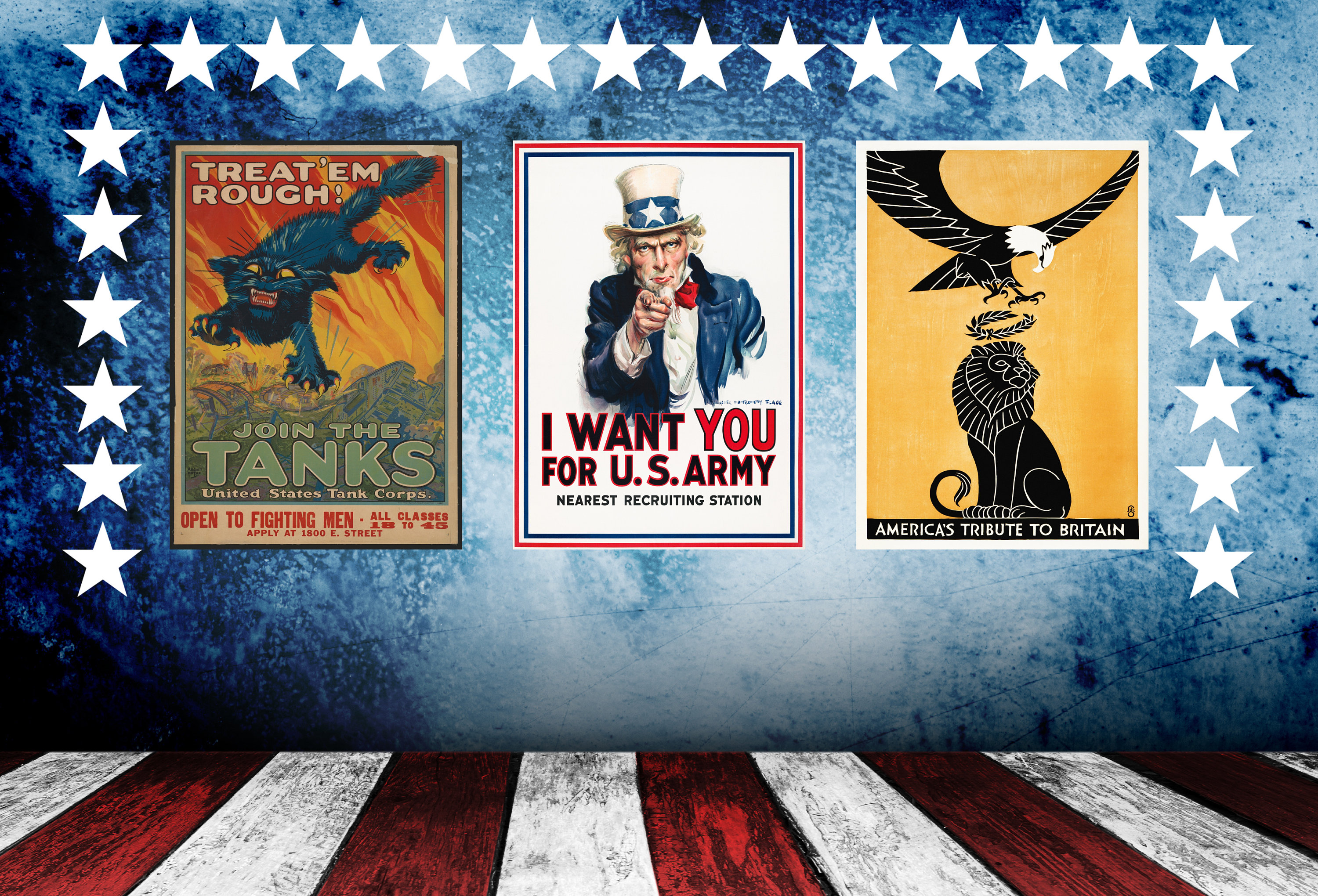 PRINTABLE Vintage Military Recruitment Posters Digital File Download ...