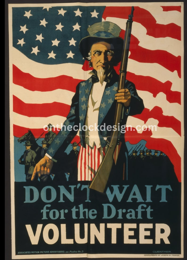 PRINTABLE Vintage Military Recruitment Posters Digital File - Etsy