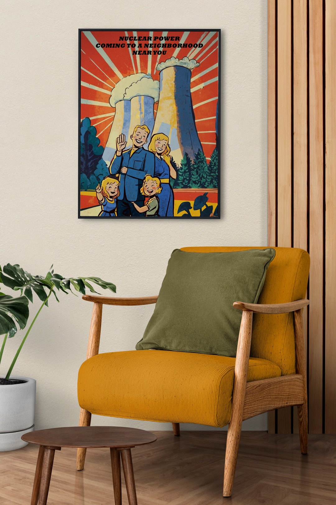 Fallout New Vegas Propaganda Poster | 1950s Retro Vintage Wall Art - Etsy