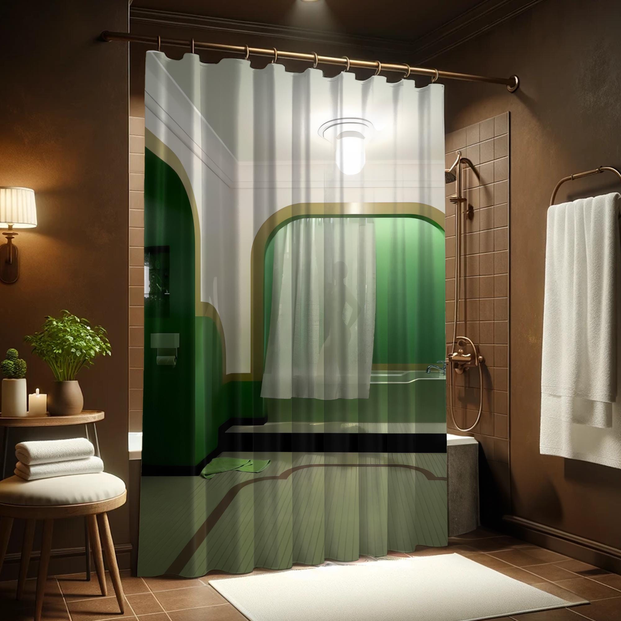 The Shining Room 237 Shower Curtain: Horror Movie Bathroom Decor - Etsy