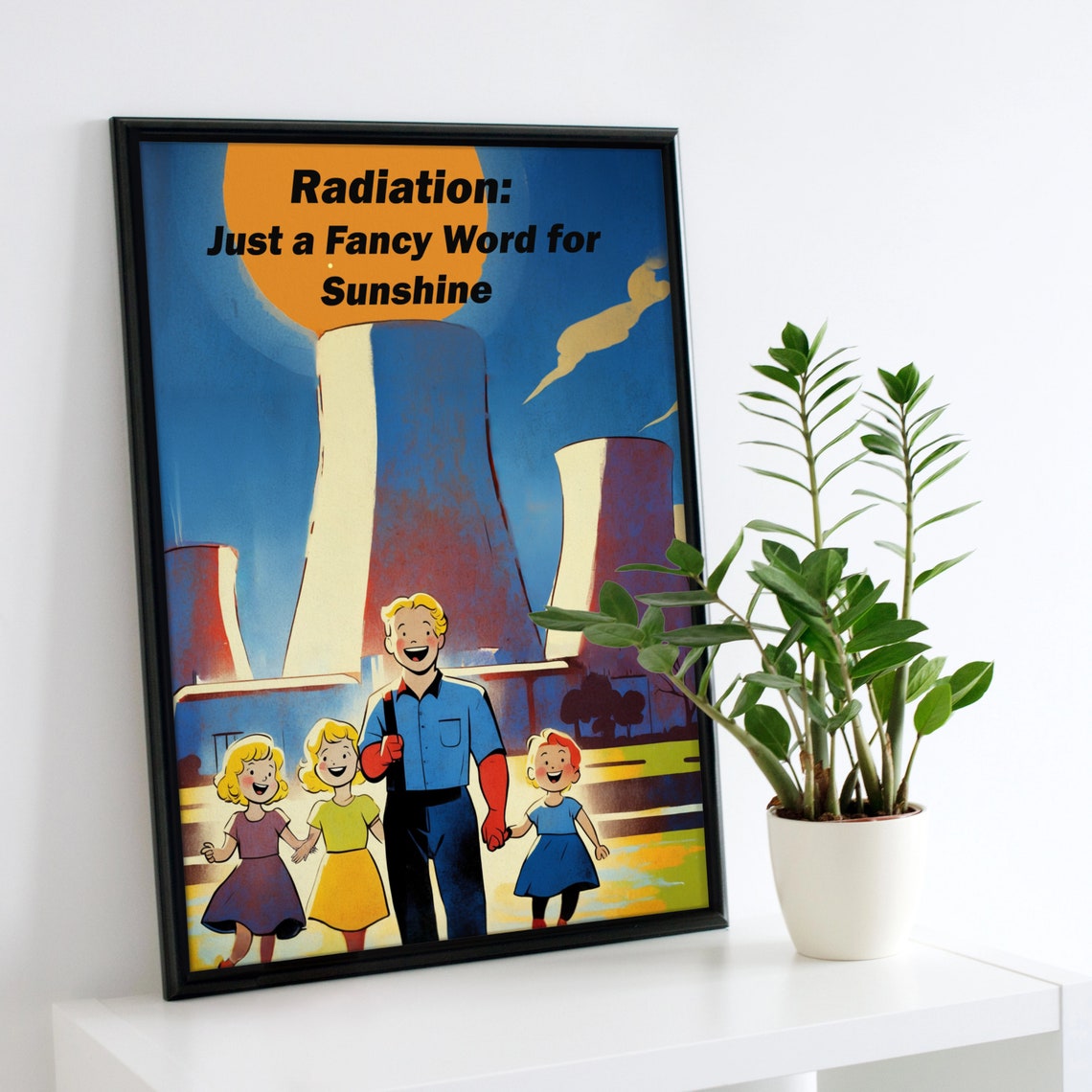Fallout Nuclear Propaganda Poster Be a Cool Kid: Support Nuclear Power ...