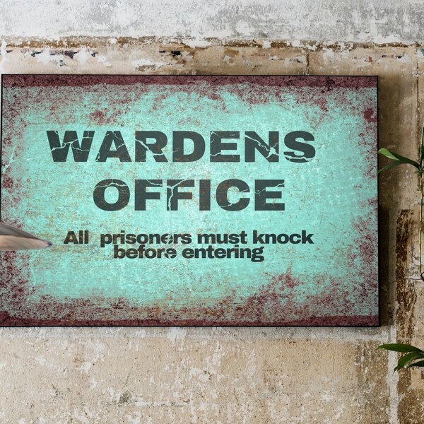 Inmate Sign - Etsy
