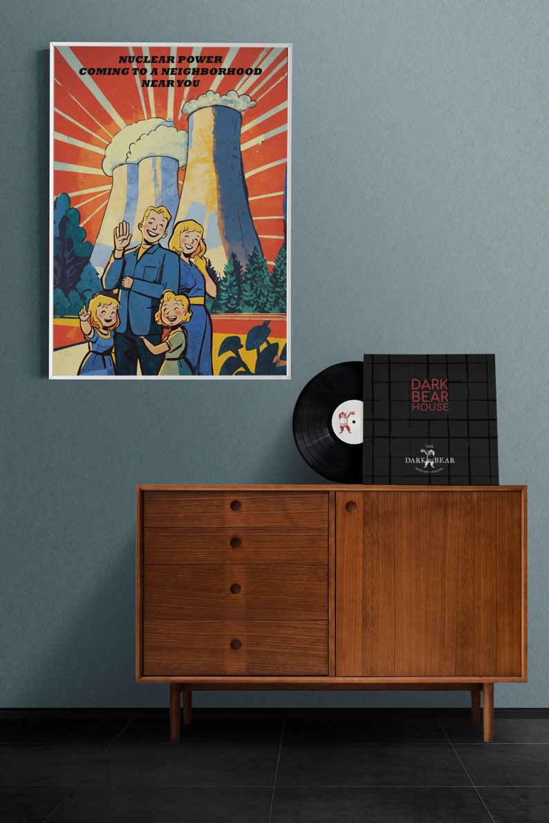 Fallout New Vegas Propaganda Poster | 1950s Retro Vintage Wall Art - Etsy