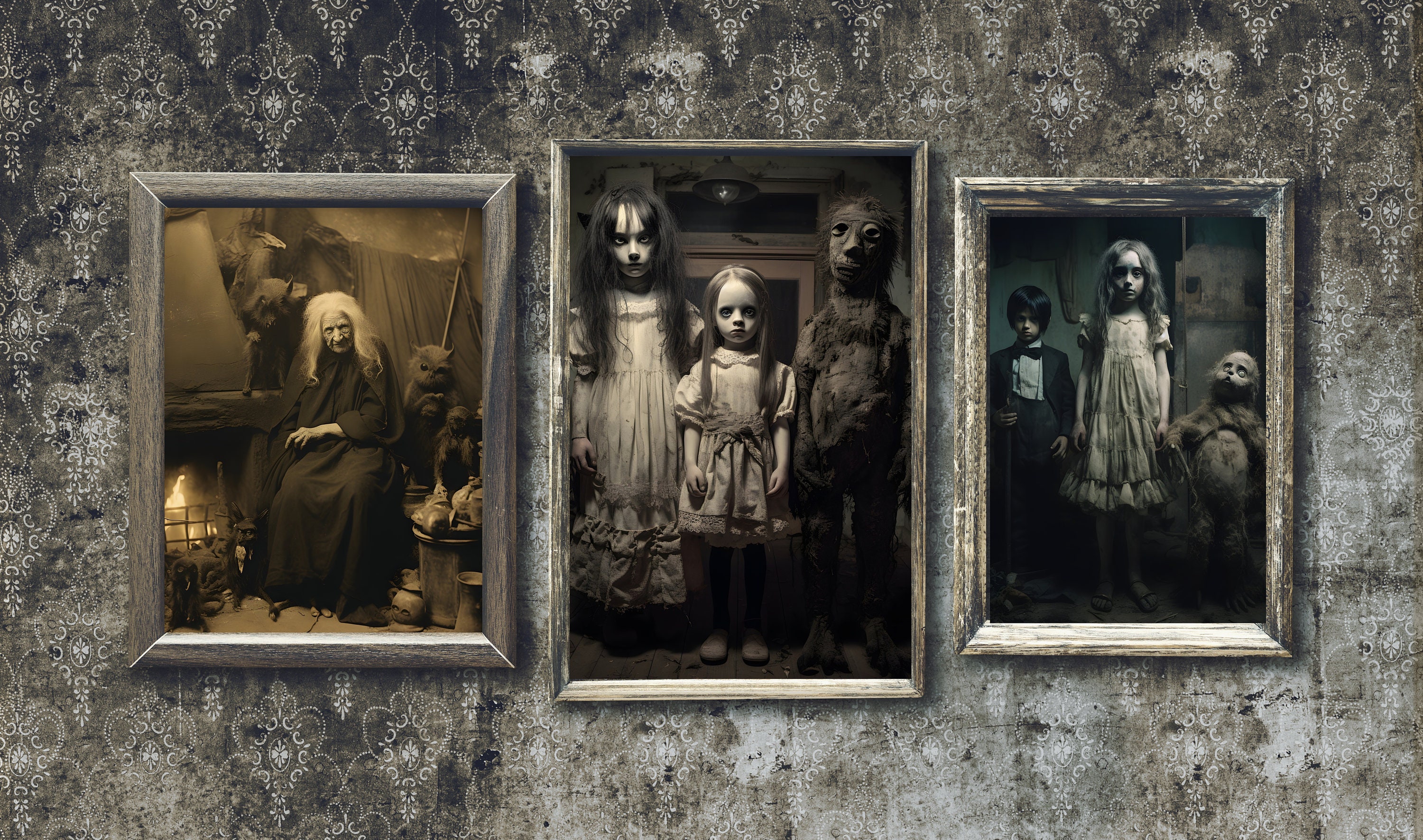 Printable Creepy Halloween Photos 10 Photo Bundle Scary - Etsy