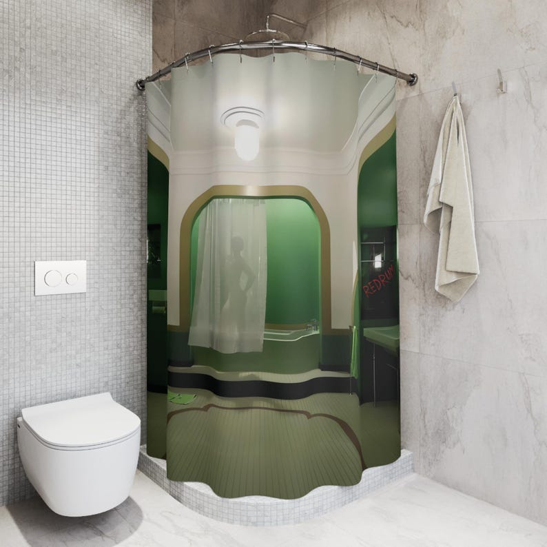 The Shining Room 237 Shower Curtain: Horror Movie Bathroom Decor - Etsy