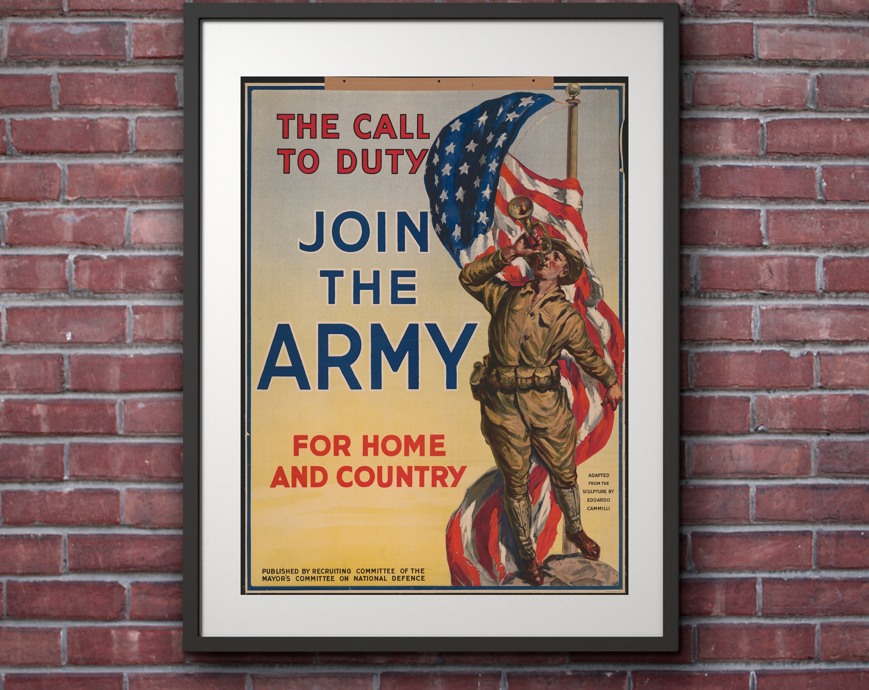 PRINTABLE Vintage Military Recruitment Posters Digital File Download ...