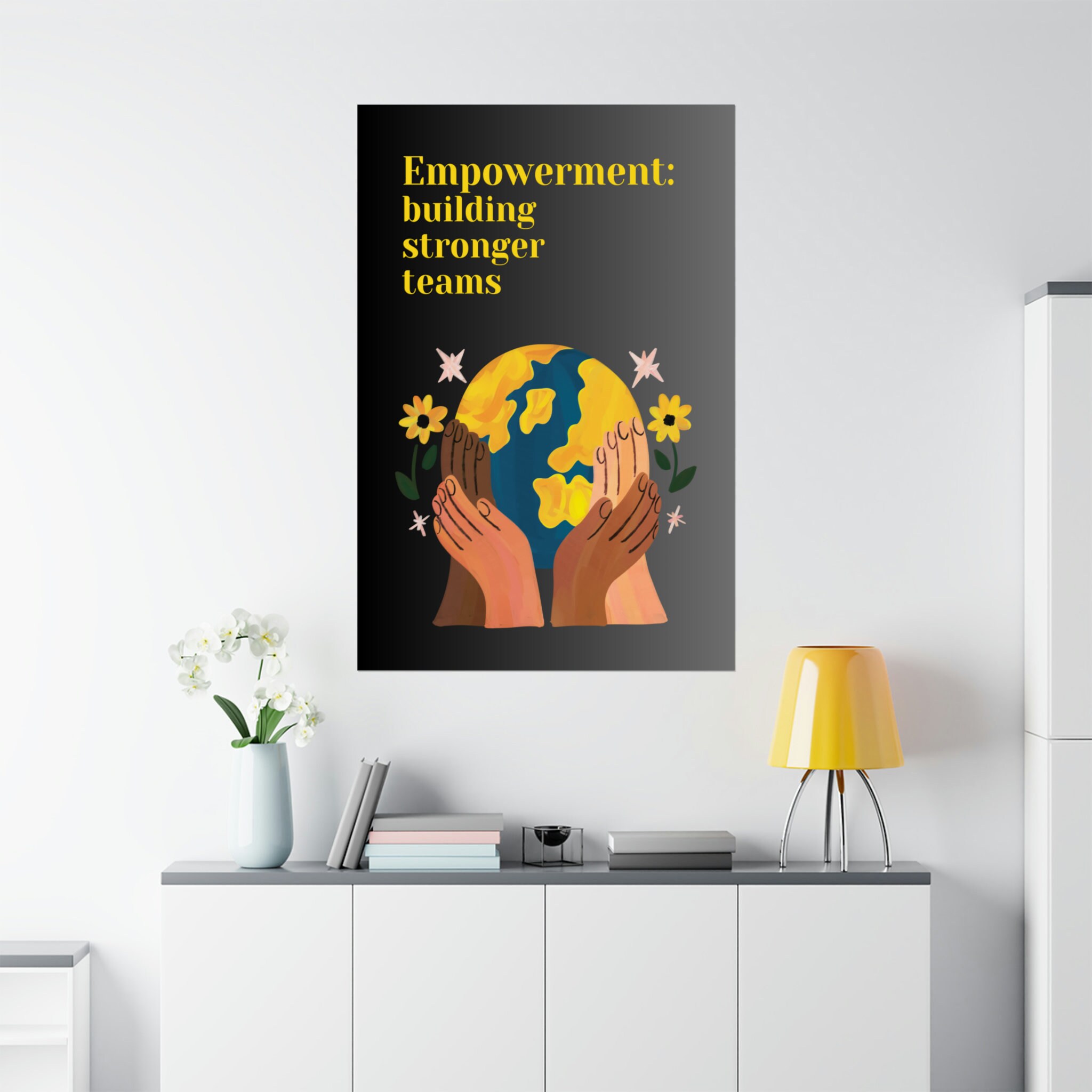 Human Resources HR Motivational Poster Empowerment Building - Etsy