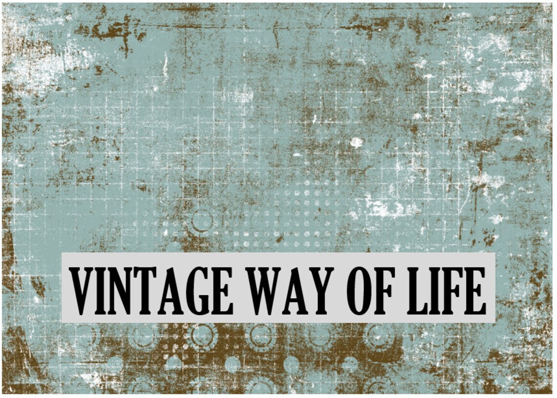 Digital Collection: Vintage Way of Life, Backgrounds - Etsy