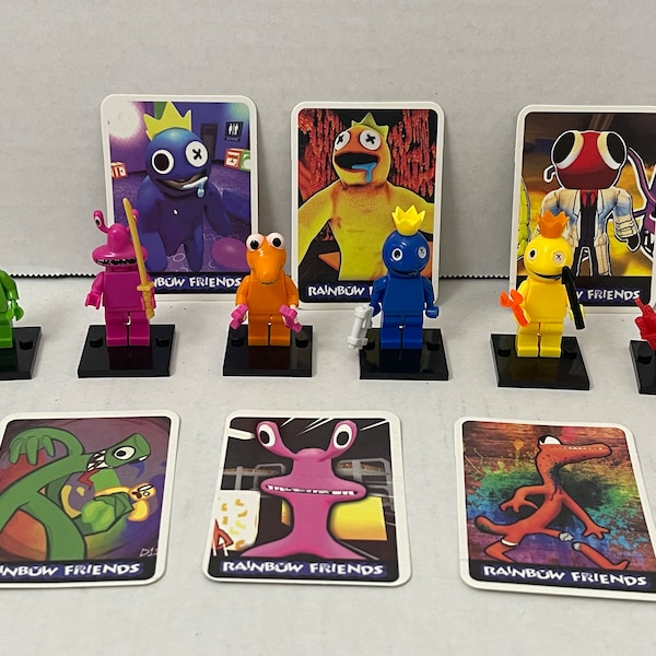 Rainbow Friends Figures - Etsy