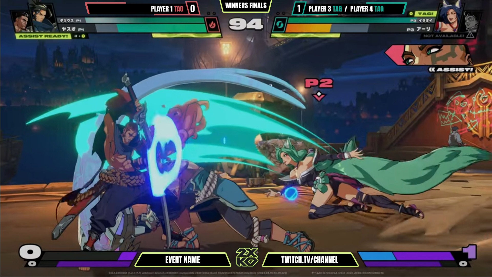 2XKO Scoreboard Overlay, Fighting Game Scoreboard Overlay, Customizable ...