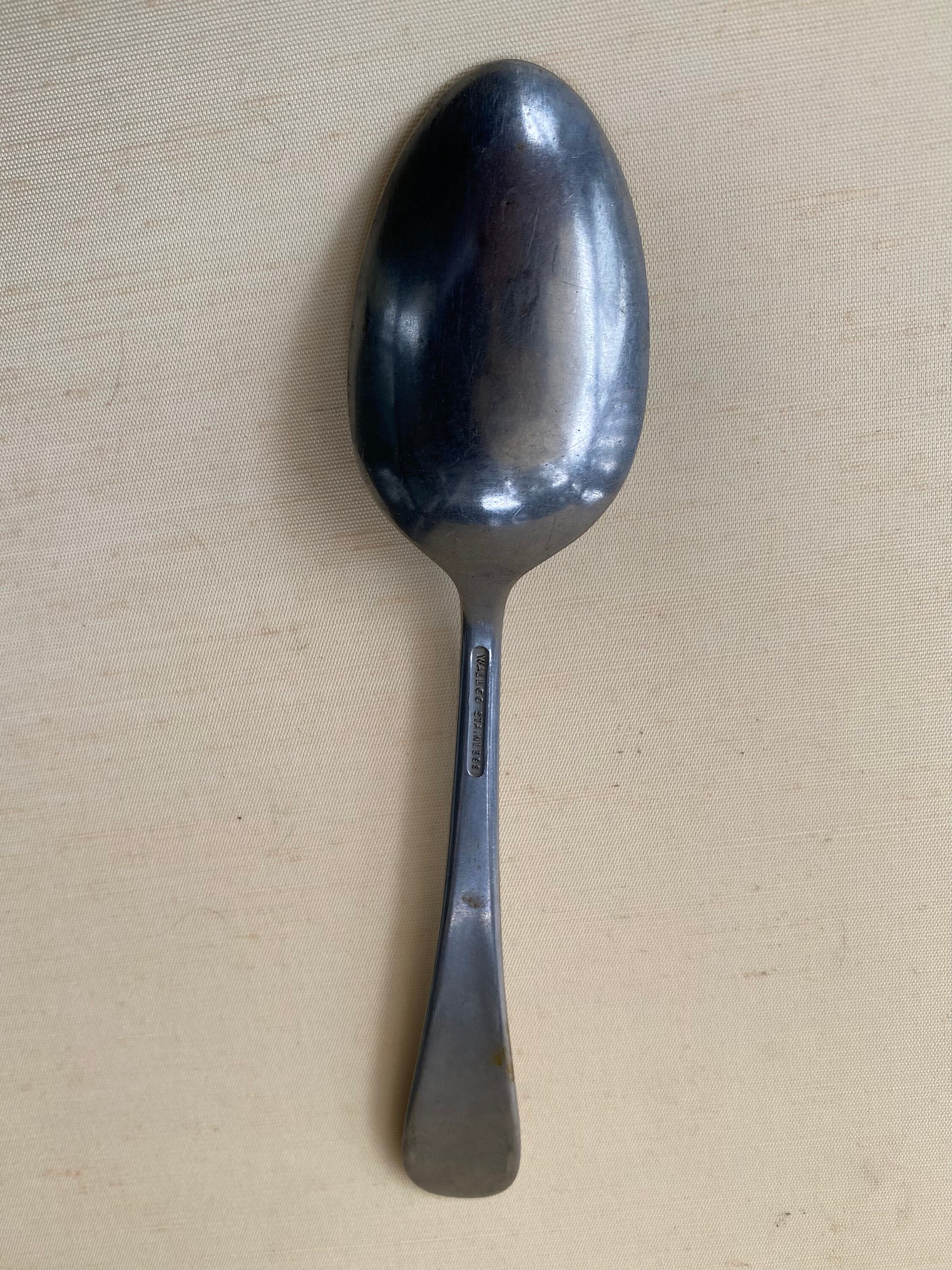 Wallco Stainless Army Serving Spoon - Etsy