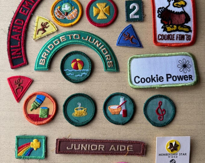 1980s GS Patch Assortment - Etsy