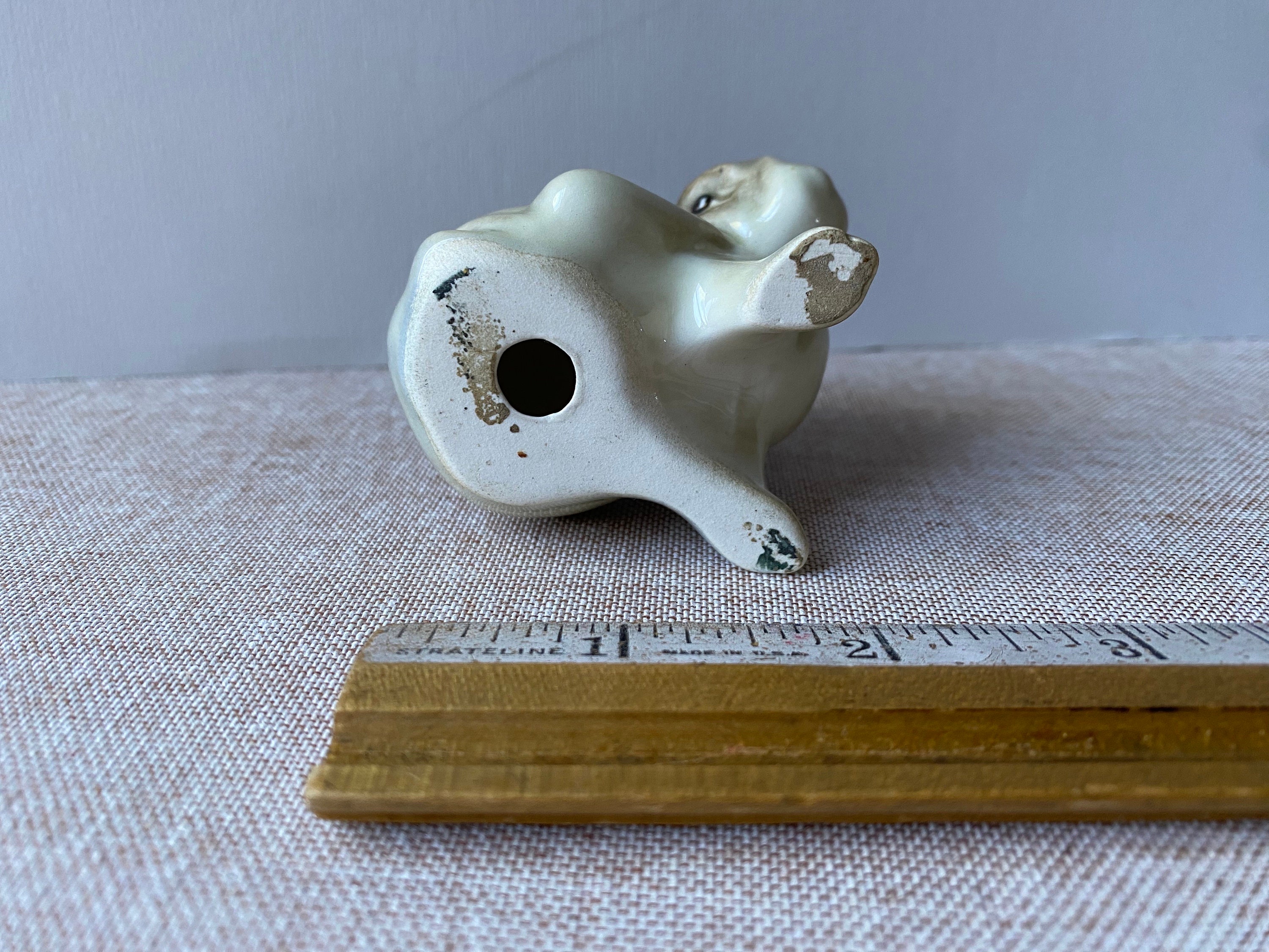 Japanese Ceramic Rabbit Figurine - Etsy