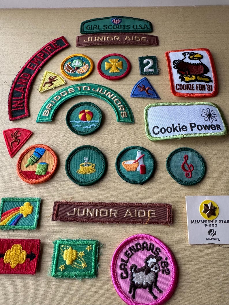 1980s GS Patch Assortment - Etsy