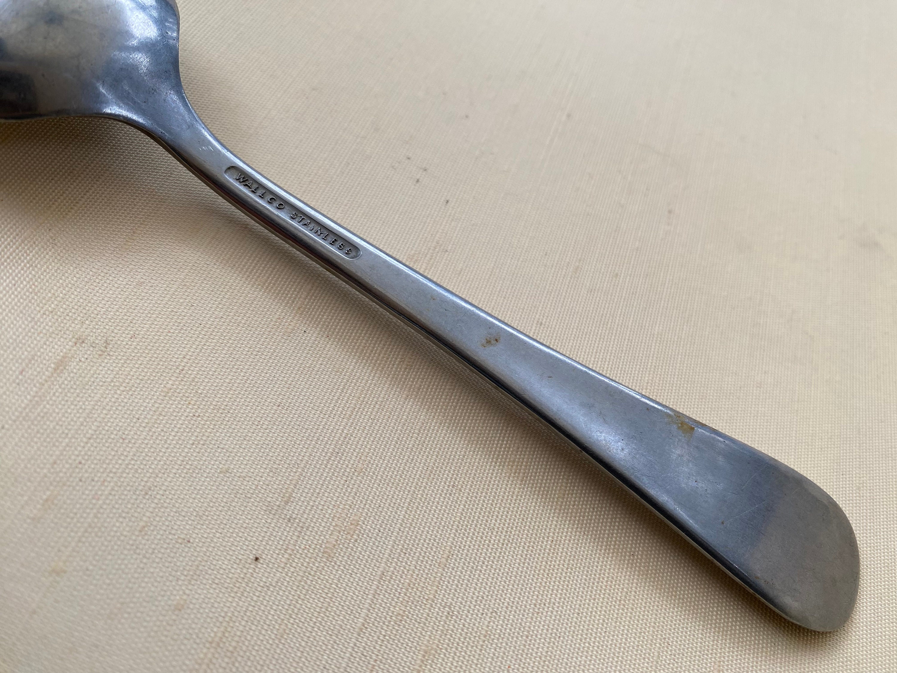 Wallco Stainless Army Serving Spoon - Etsy