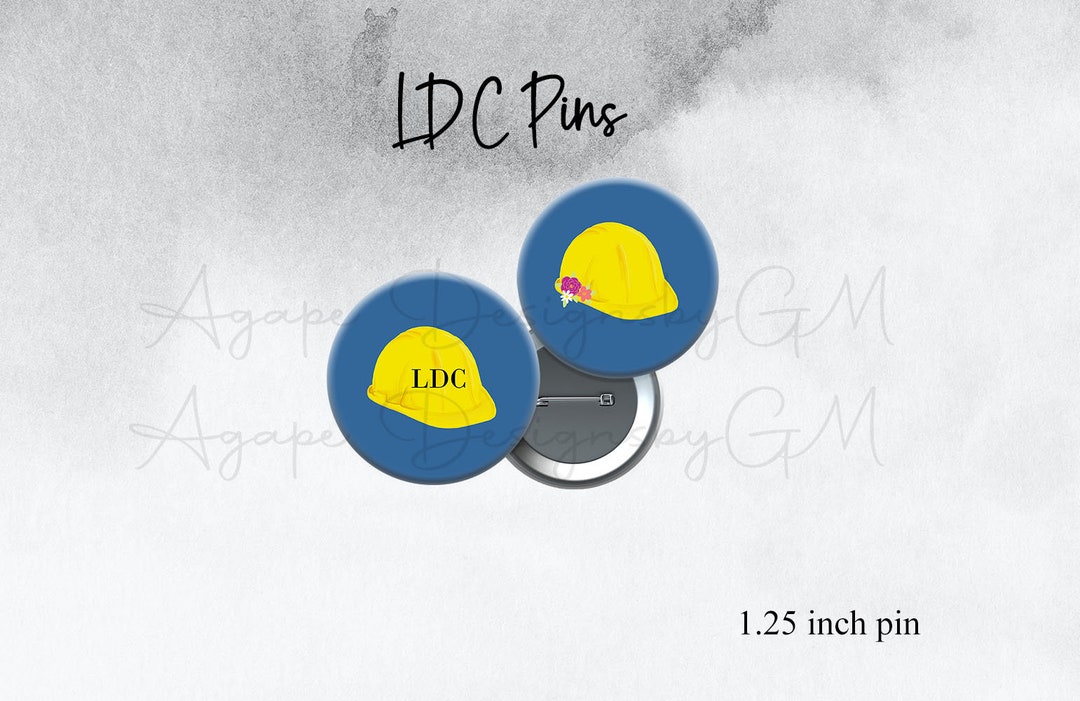 LDC Button Pins | JW LDC Pinback Button Gift - Etsy