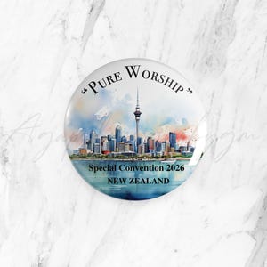 Special Convention 2026 New Zealand Pins "pure Worship" | Auckland, New ...
