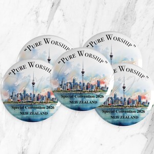 Special Convention 2026 New Zealand Pins "pure Worship" | Auckland, New ...