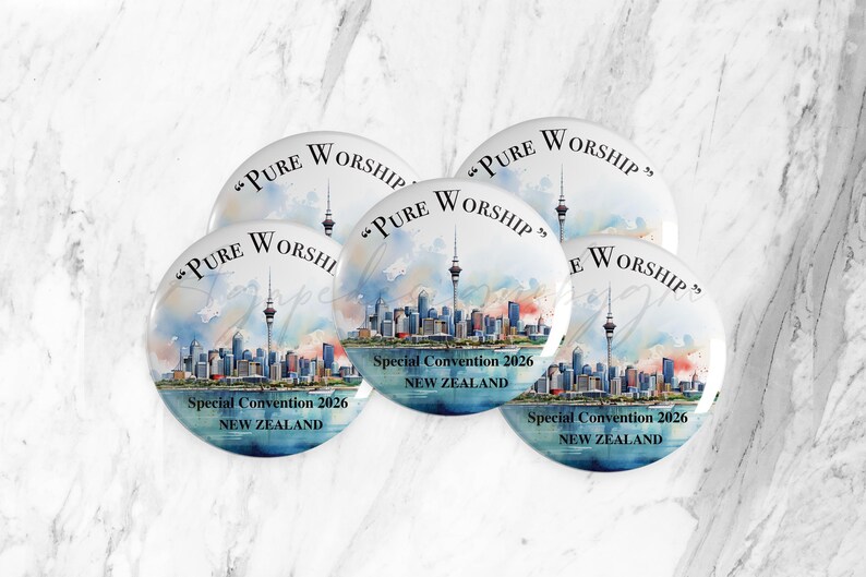 Special Convention 2026 New Zealand Pins "pure Worship" | Auckland, New ...