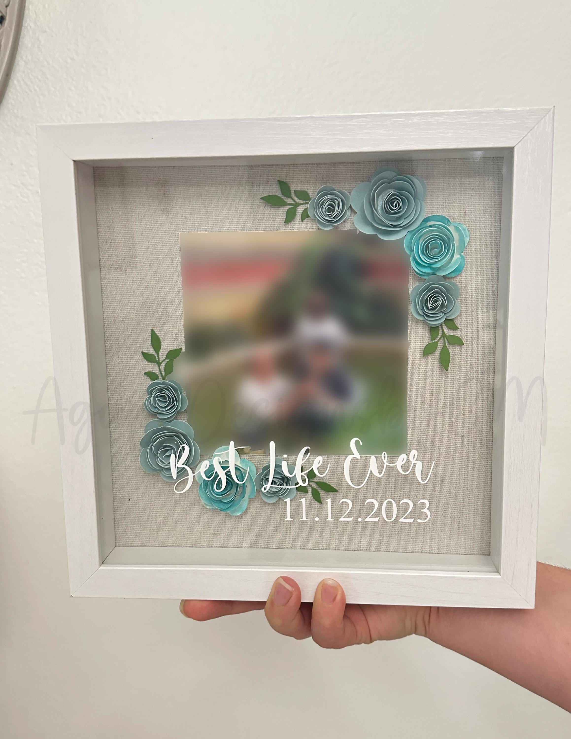 JW Baptism Gift | JW Baptism Shadow Box With Date | JW Best Life Ever ...