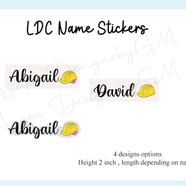 Ldc Stickers Jw - Etsy