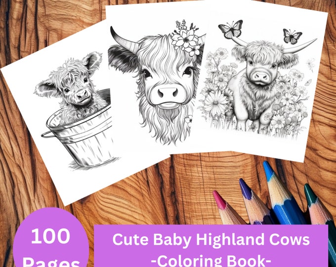 Cow Printable Coloring Page Adult Coloring Book Instant - Etsy
