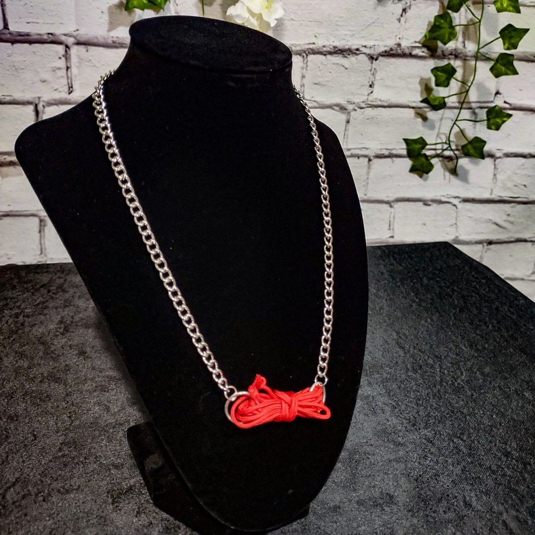 Rope Hank Necklace (thicker Chain) - Etsy