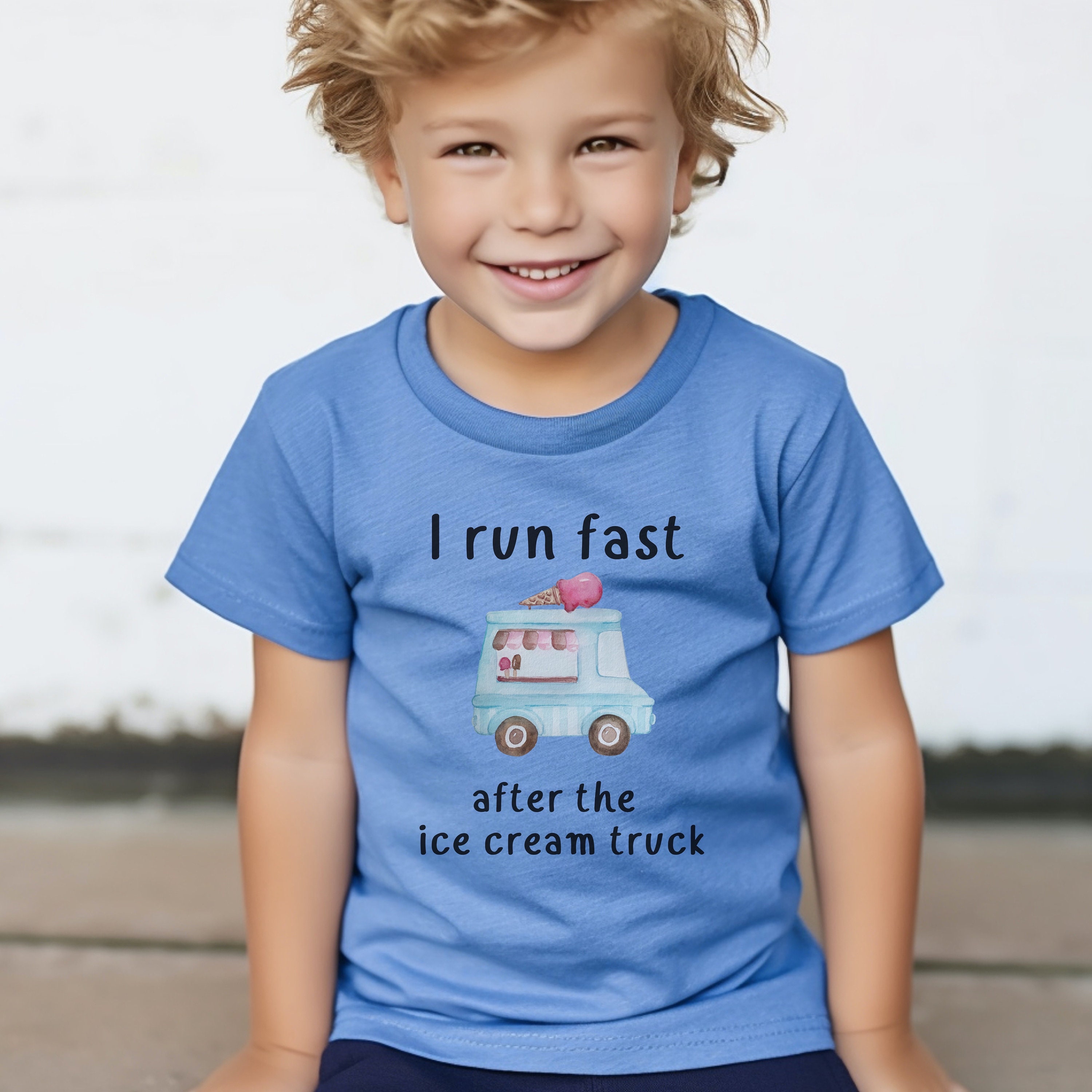 Ice Cream T-shirt Cute Kids Shirt Funny Toddler Ice Cream Shirt Funny ...