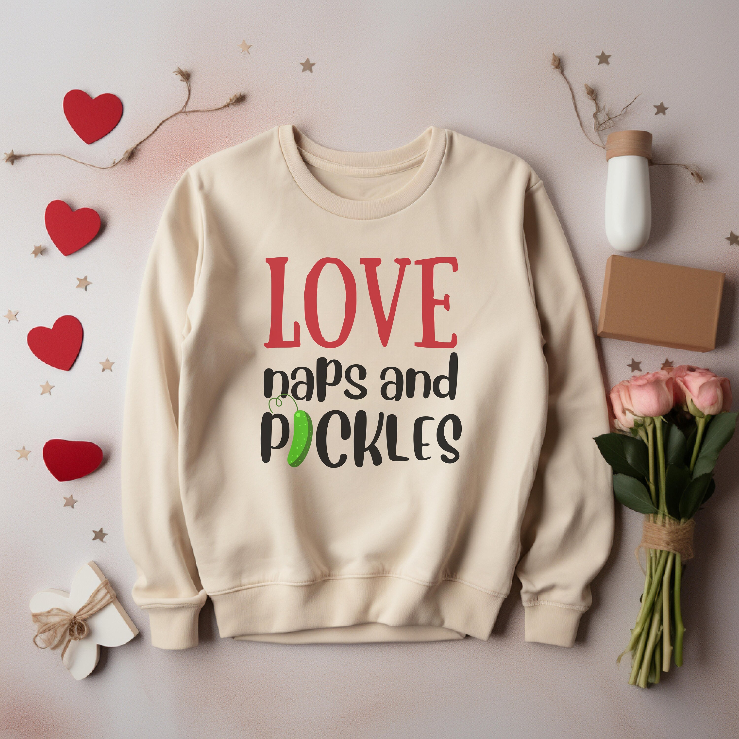 Pickle Sweatshirt Pickles Shirt Funny Pickle Lovers Funny Pickle Sweatshirt Pickle Crewneck ...