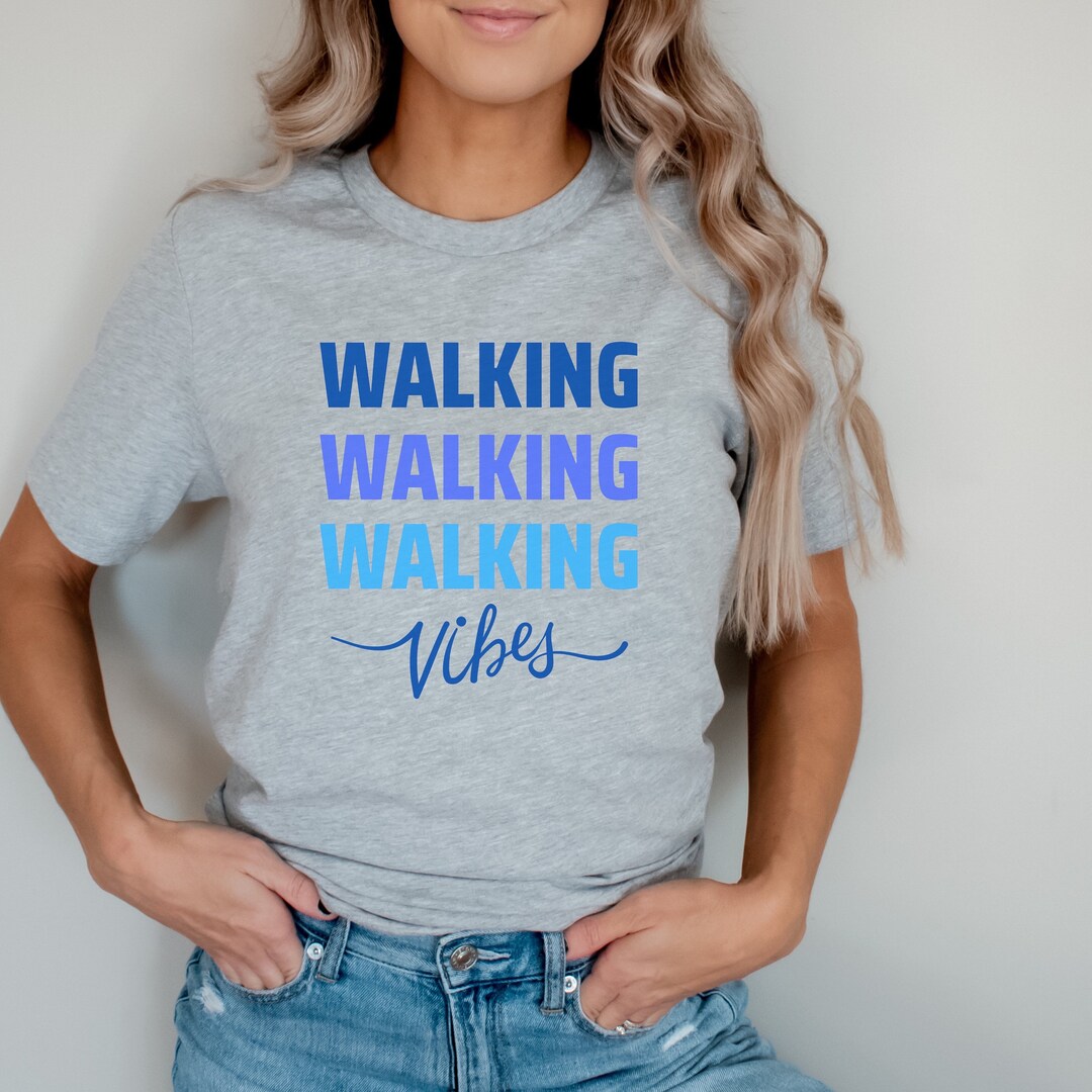 Walking T-shirt Fitness Shirt Gym Shirt Hiking Shirt Hiker Shirt ...