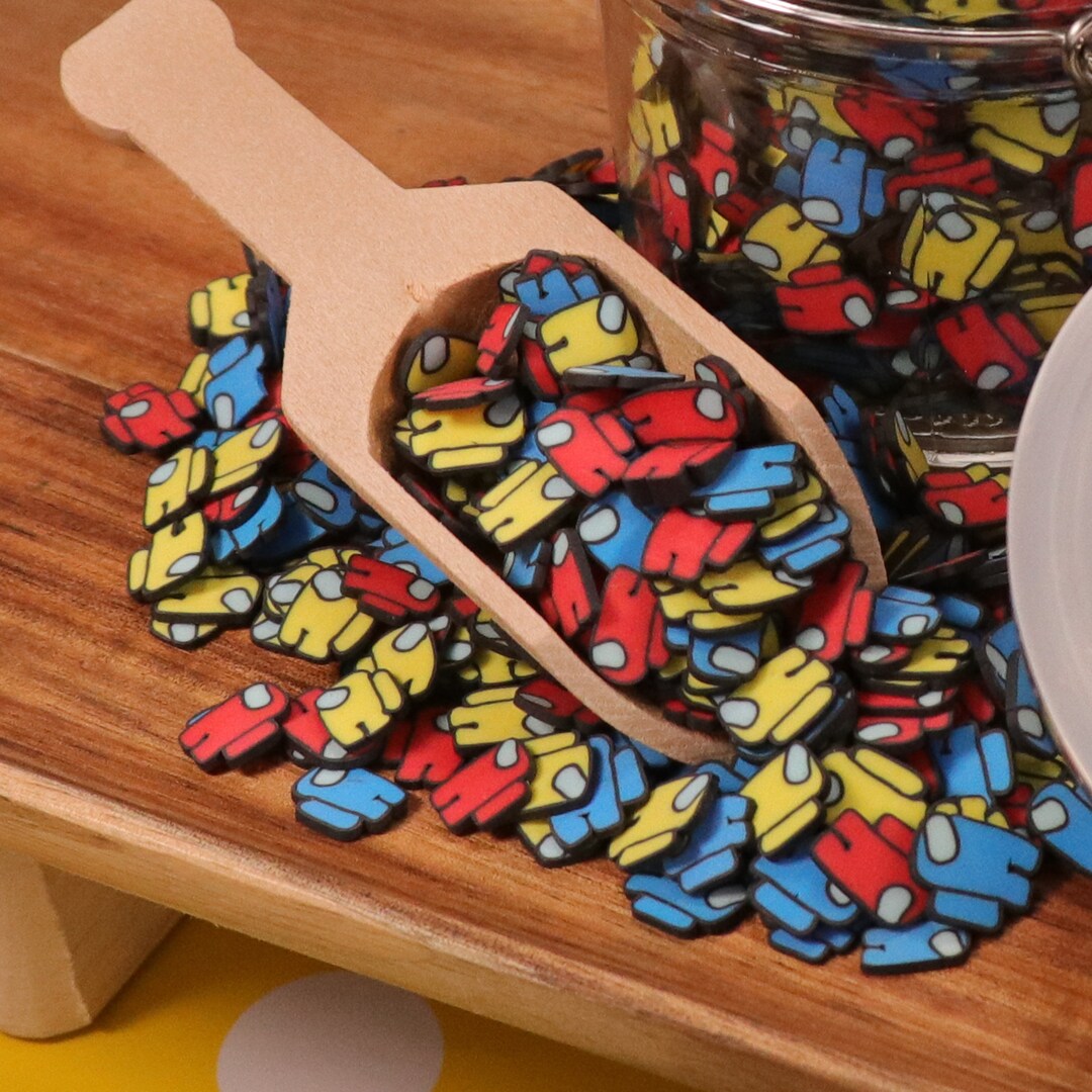 Among Us 10mm Polymer Clay Slices, Nail Art, Sprinkle Toppings, Slime ...